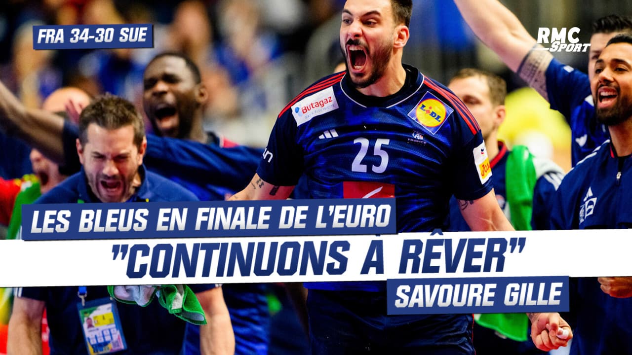 France 34-30 Suède (ap): "En finale, continuons à rêver en étant mort ...