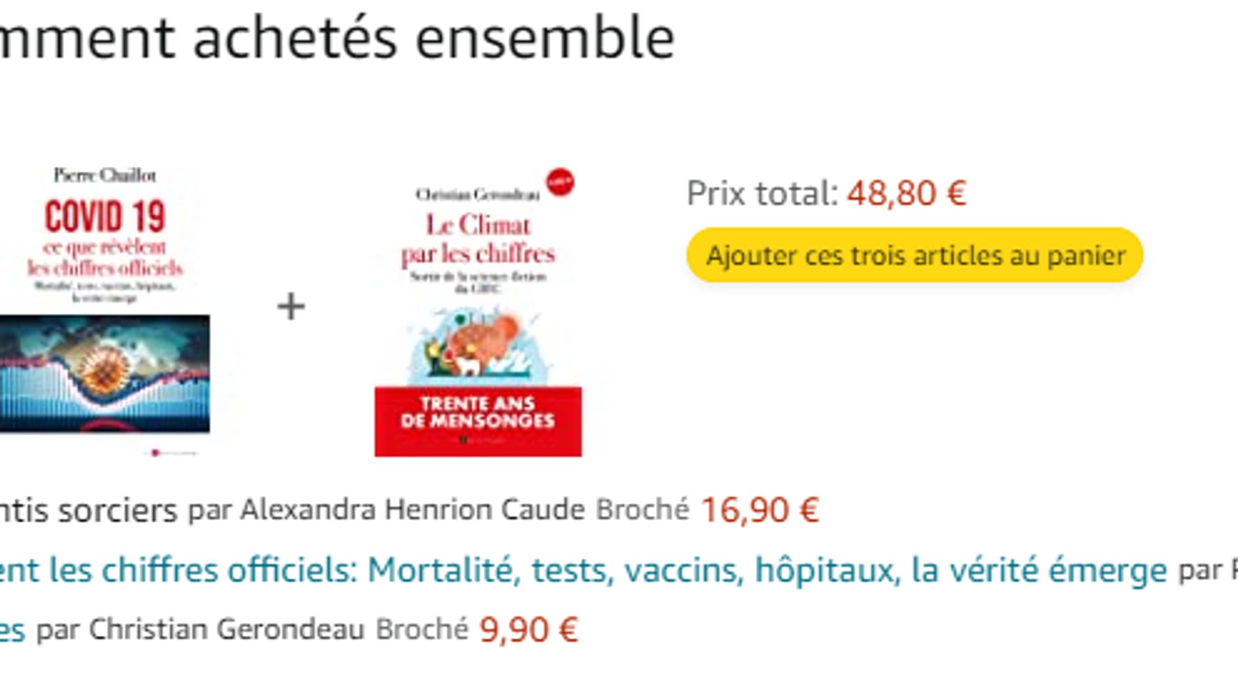 Les livres complotistes cartonnent en ligne, beaucoup moins en librairie