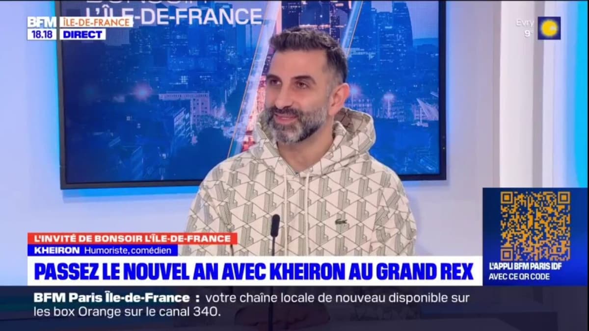 Paris: l'humoriste Kheiron propose un spectacle inédit le 31 décembre ...
