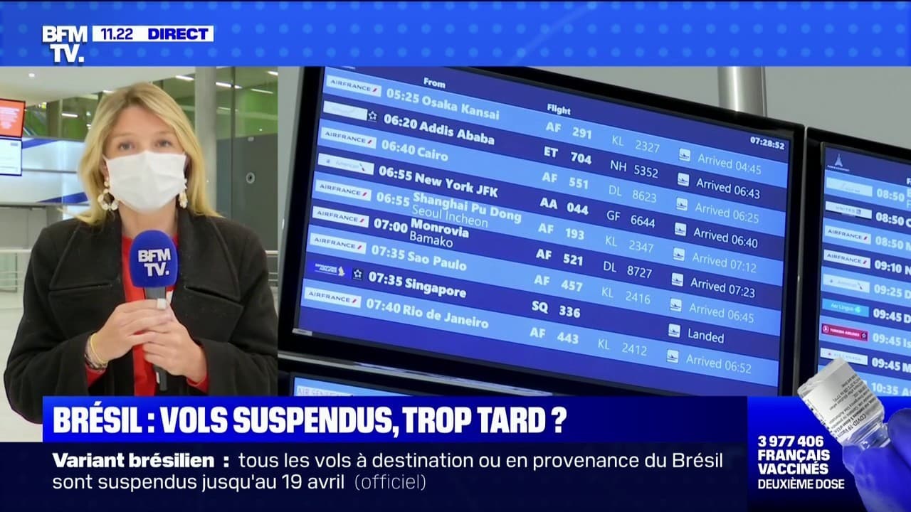 "Pas complet du tout": les passagers des derniers vols en provenance du ...