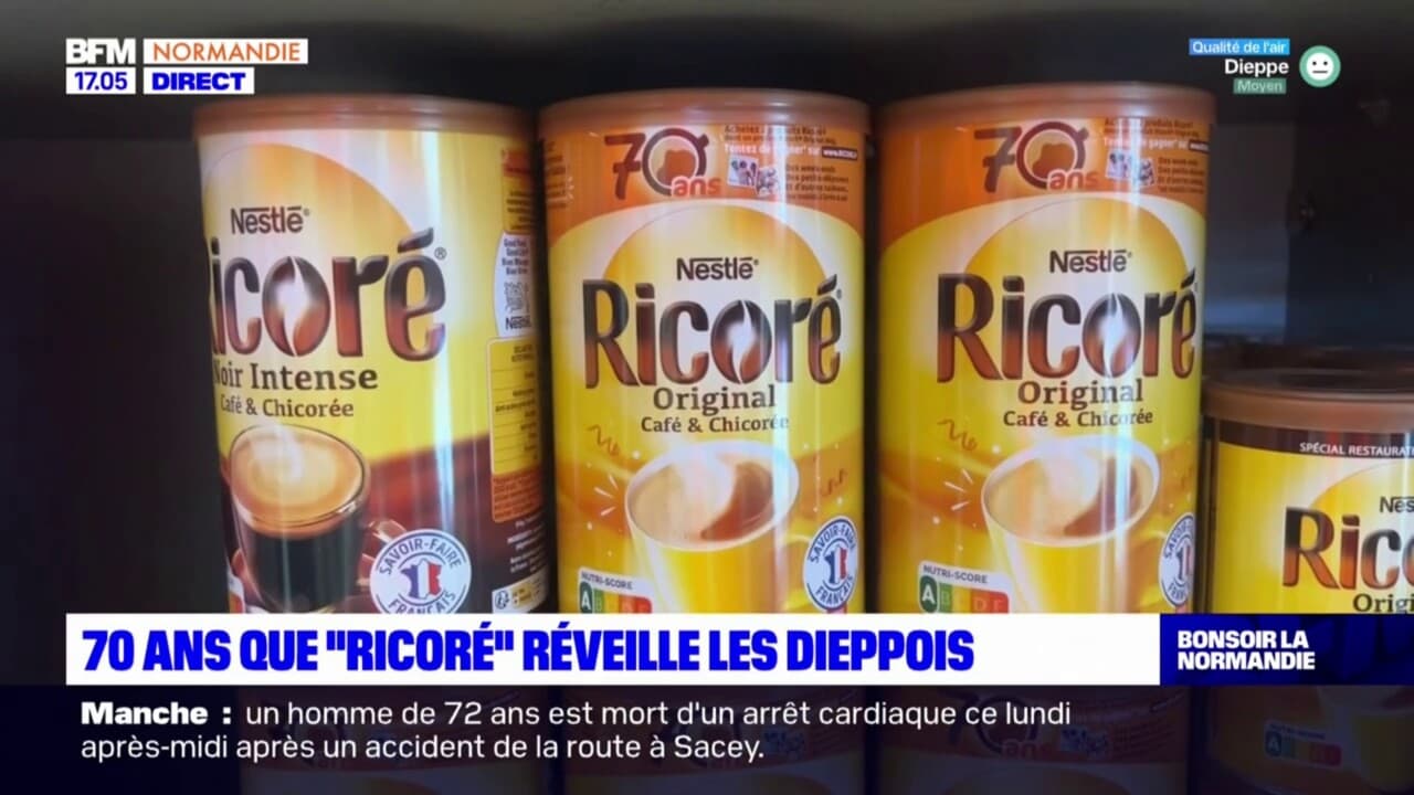 Seine-Maritime: fabriquée dans une usine de Dieppe, la boisson "Ricoré ...