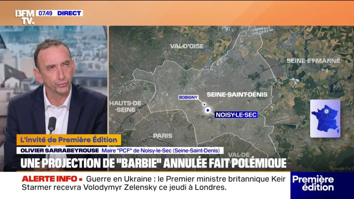 Projection de "Barbie" annulée: "Le film avait été choisi par la ...