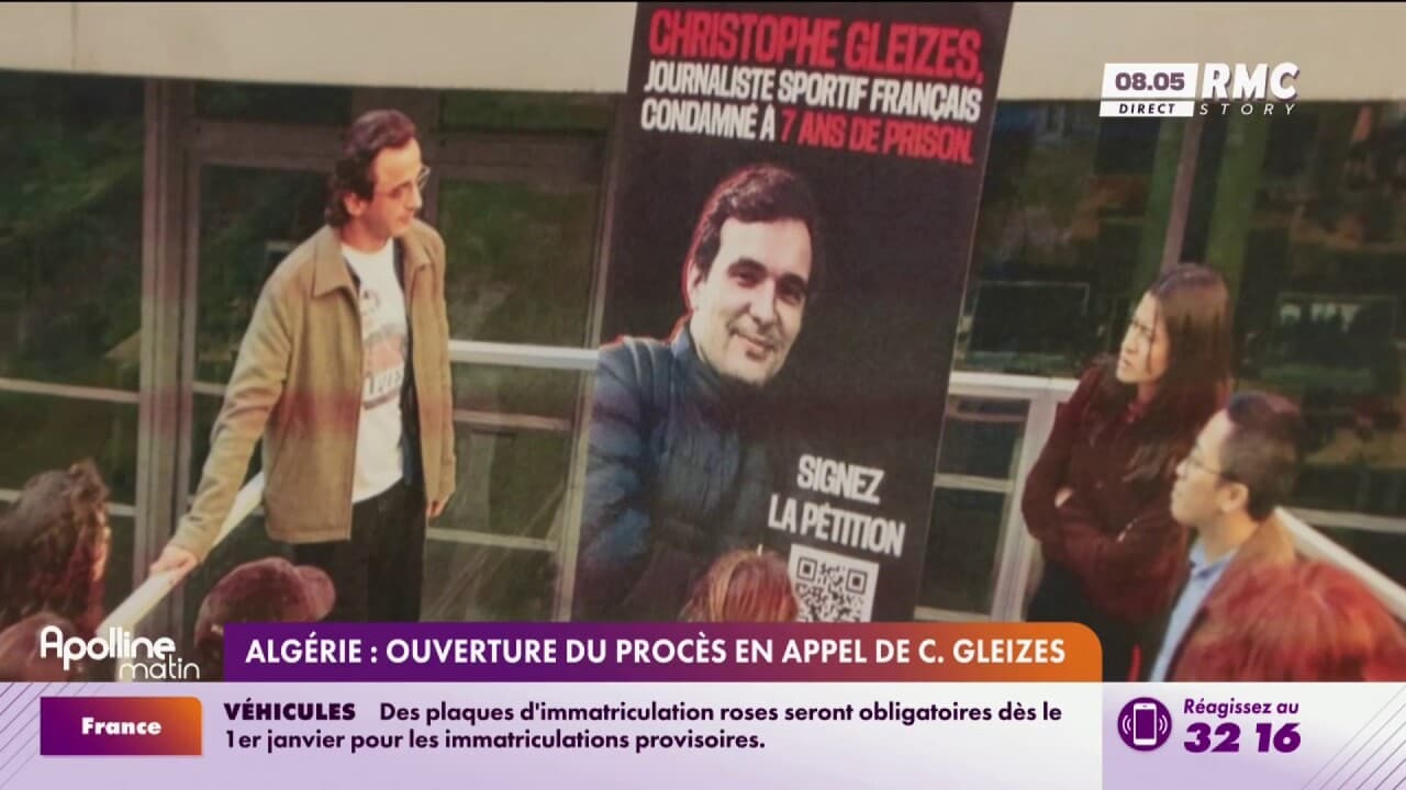 Algérie : ouverture du procès en appel de Christophe Gleizes