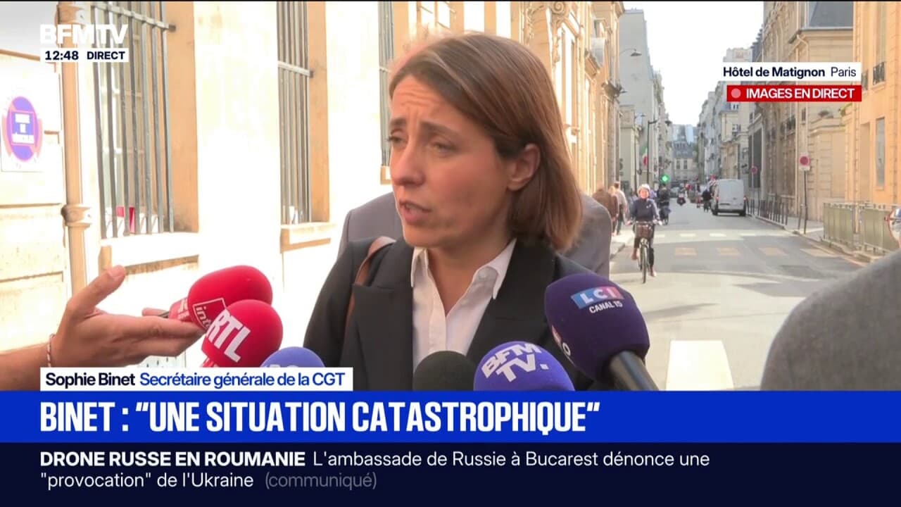 Sophie Binet a demandé "l'abrogation de la réforme des retraites" à ...