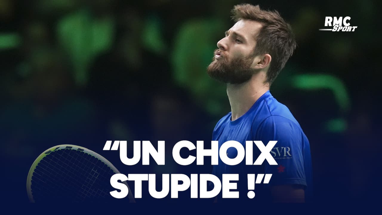 Coupe Davis : "Un choix stupide", Moutet regrette son coup fantaisiste ...