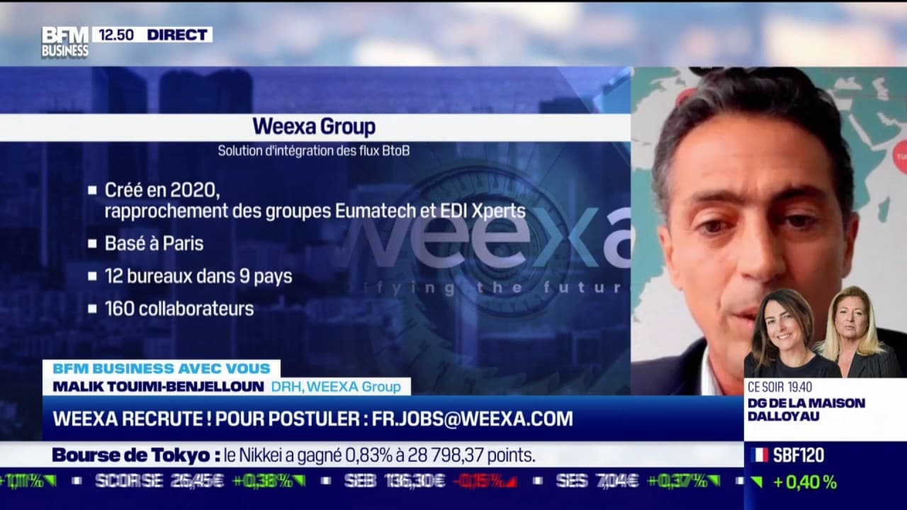 On recrute ! Weexa Group : solution d’intégration des flux BtoB
