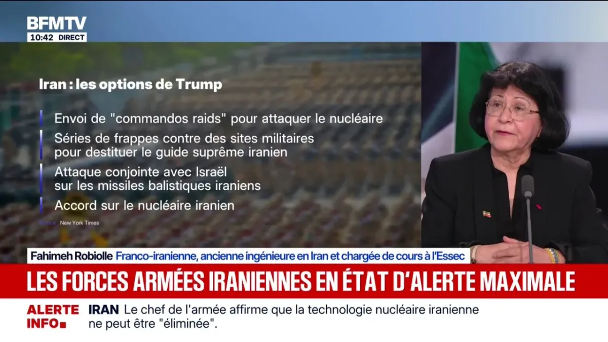 Iran: "Les égouts sentent le sang et les cadavres", déclare Fahimeh ...