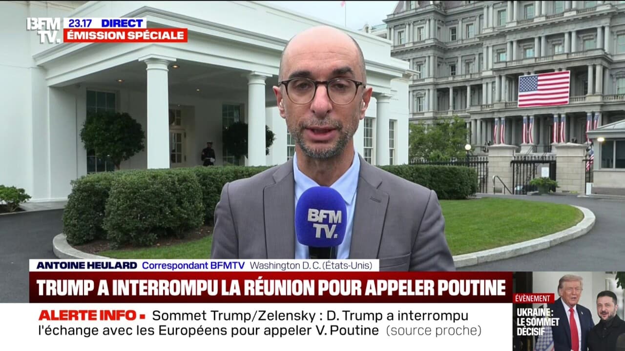Sommet Européens/Trump: le président américain a appelé Vladimir ...