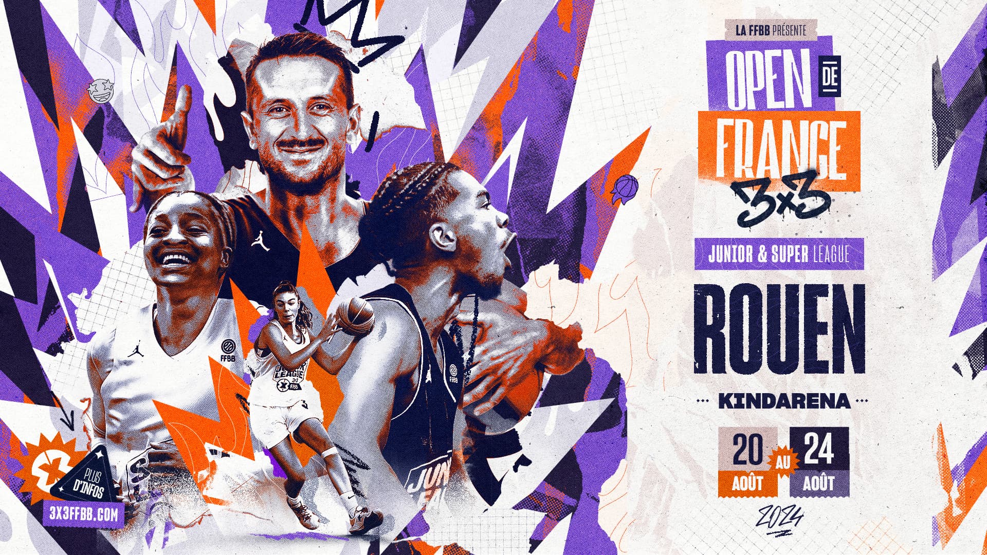 L'Open de France 3x3 en partenariat avec BFM Normandie
