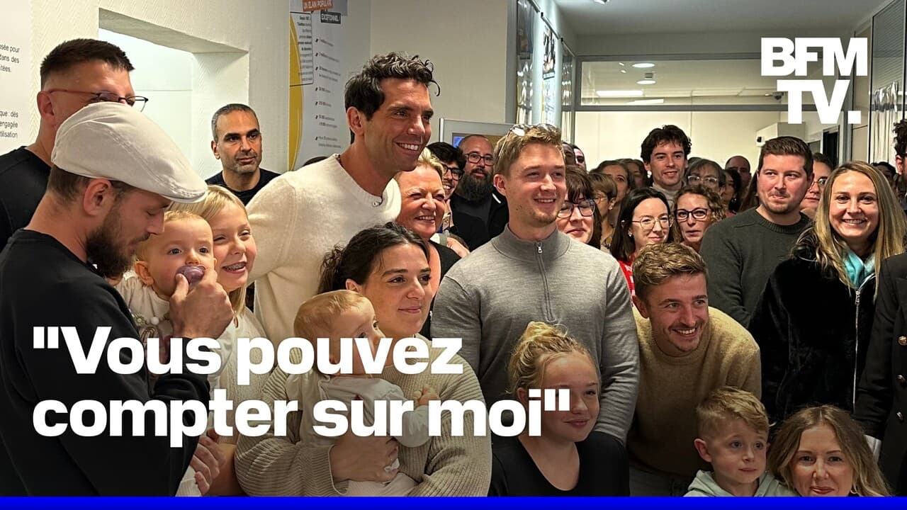 ROBIN DE BFM - Mika, parrain du Téléthon 2024, nous a fait visiter un laboratoire qui oeuvre ...