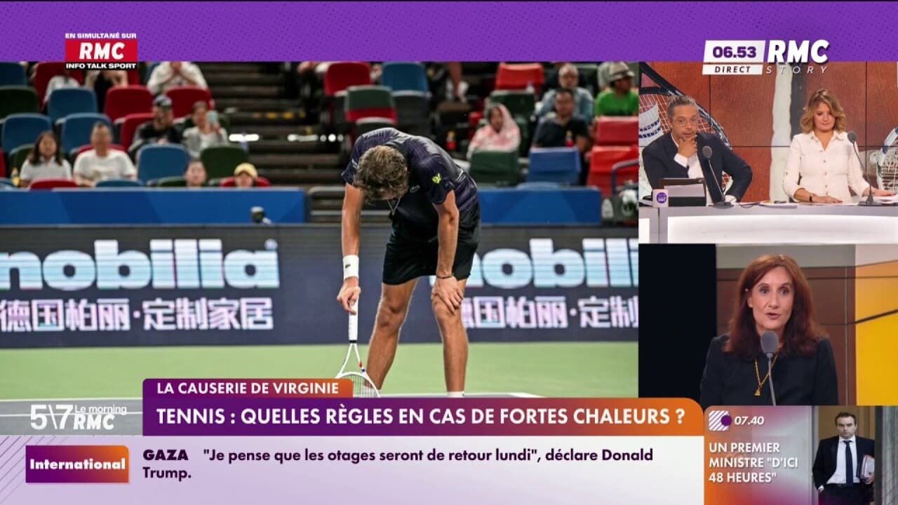 La Causerie - Tennis : quelles règles en cas de fortes chaleurs?