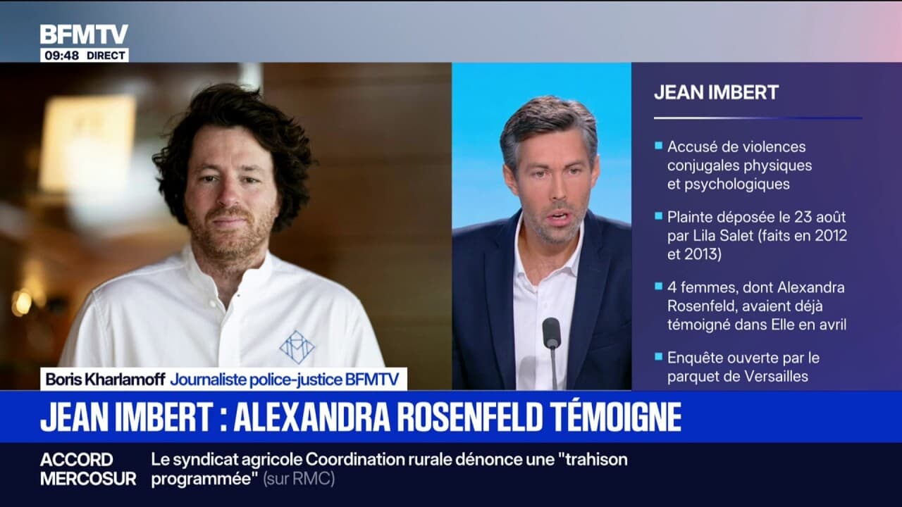 Ce que l'on sait des accusations visant Jean Imbert