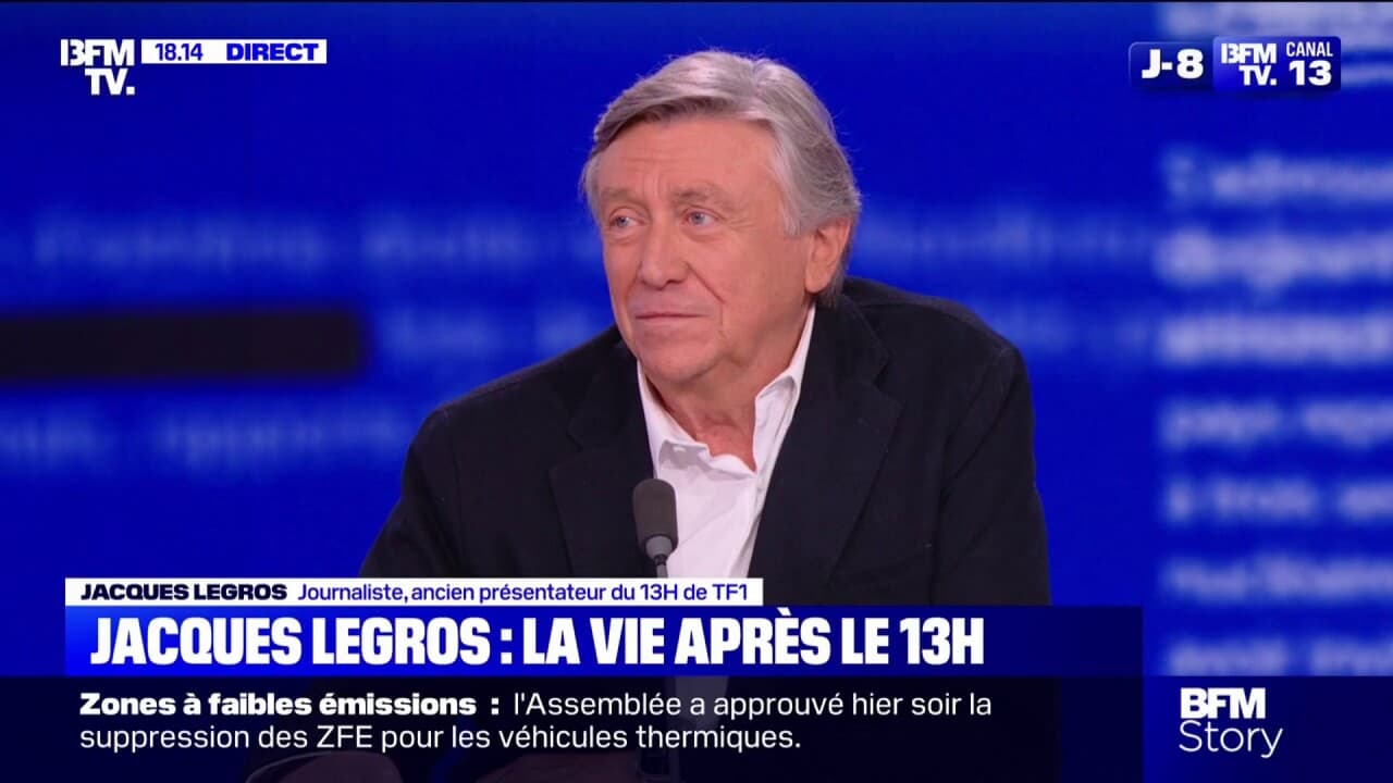 "Je n'attends que ça": Jacques Legros, ancien présentateur de TF1 ...