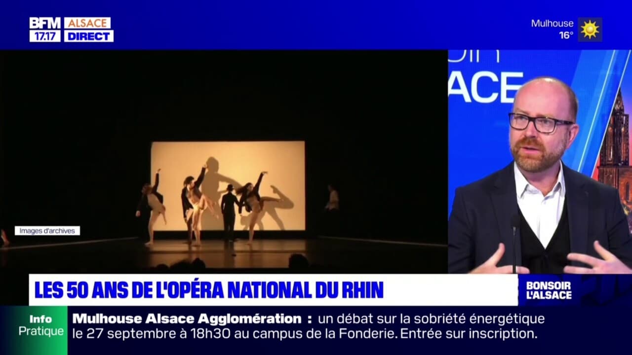 Alain Perroux, directeur de l'Opéra national du Rhin revient sur les 50 ...
