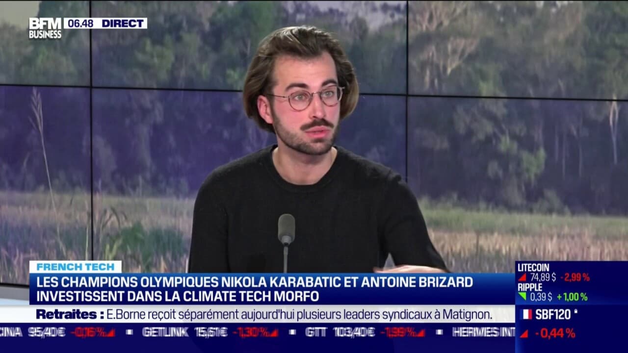 Les champions olympiques Nikola Karabatic et Antoine Brizard ...