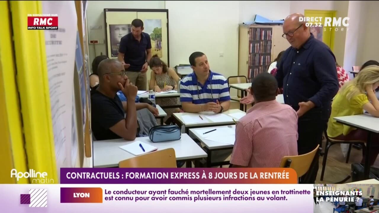 Enseignants contractuels : formation express à huit jours de la rentrée