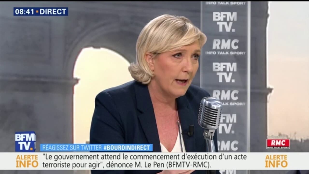 Marine Le Pen sur les etrangers