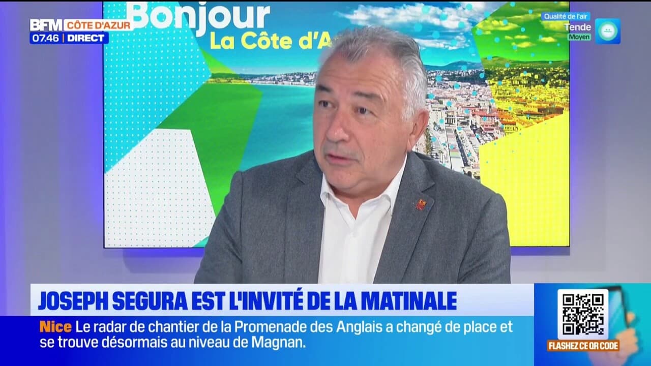 Le maire de Saint-Laurent-du-Var, Joseph Segura, candidat à sa réélection