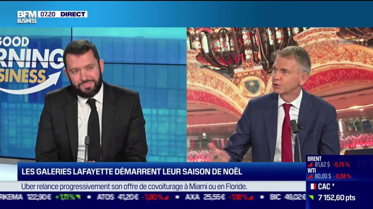 Alexandre Liot (Directeur des Galeries Lafayette Paris Haussmann): "On ...