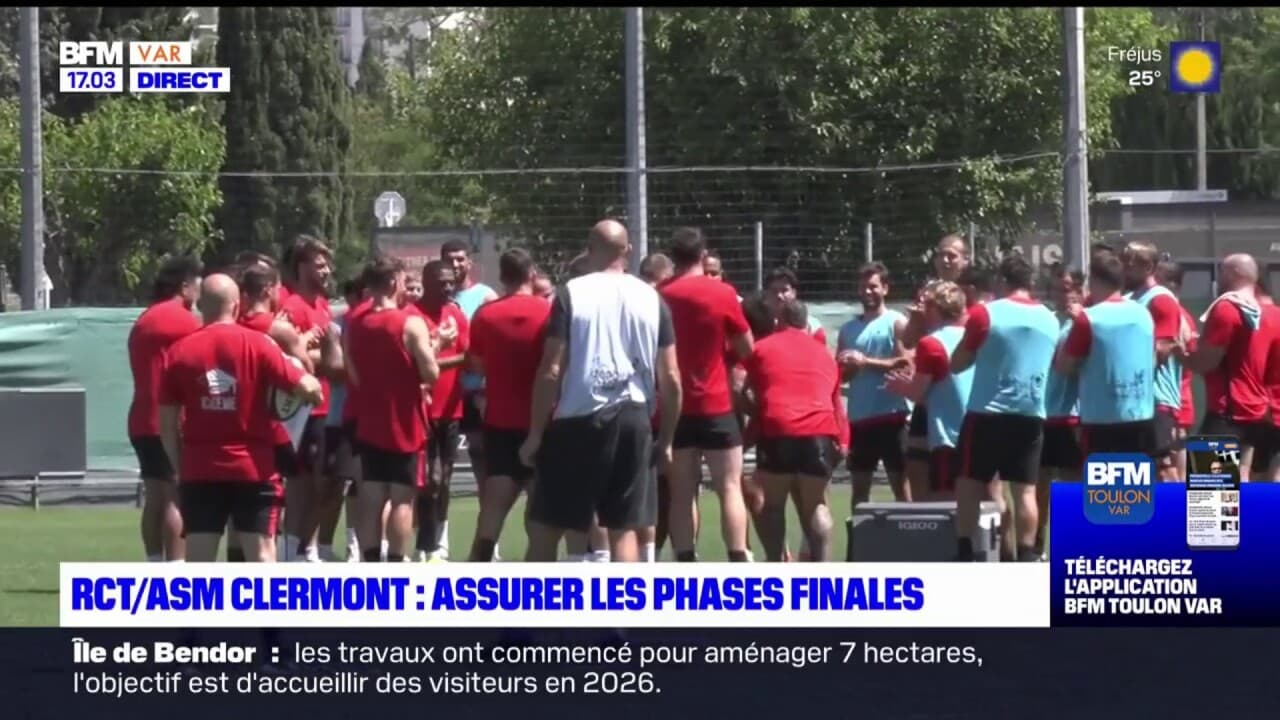 Top 14: le RCT reçoit Clermont, une rencontre importante pour une place ...