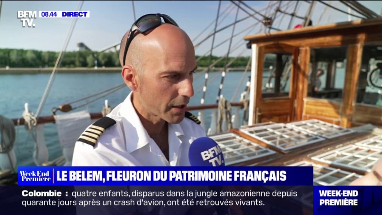 Armada de Rouen: à bord du Belem, fleuron du patrimoine français