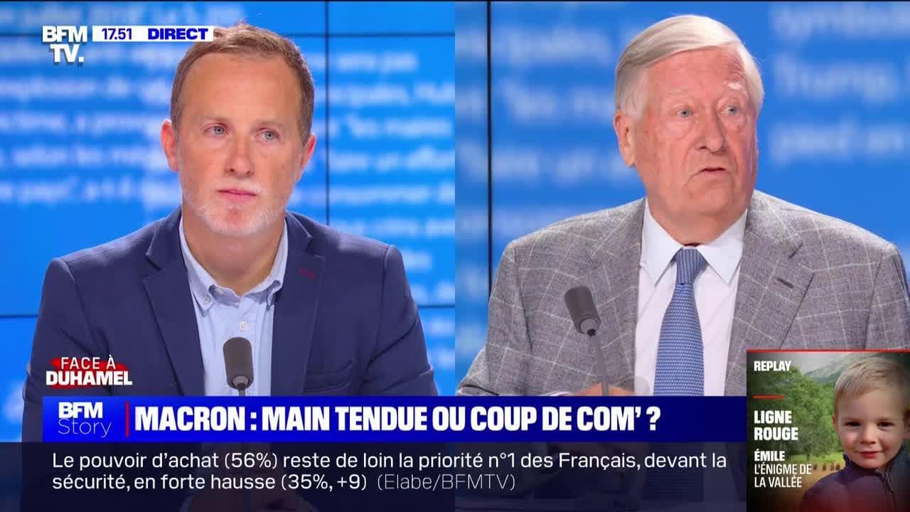 Face à Duhamel: Tugdual Denis - Macron, main tendue ou coup de com ...