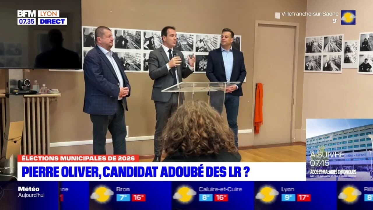 Municipales 2026 à Lyon: la candidature de Pierre Oliver adoubée par ...