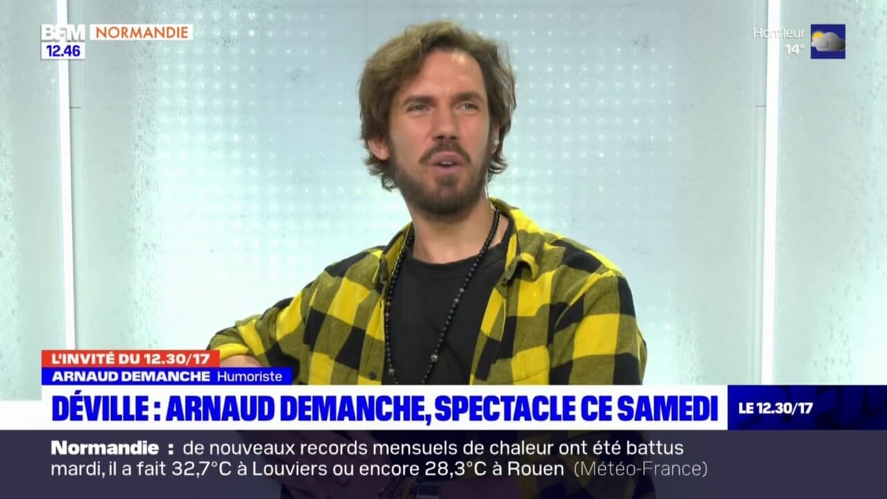 L'humoriste Arnaud Demanche est en spectacle ce samedi à Deville-les ...