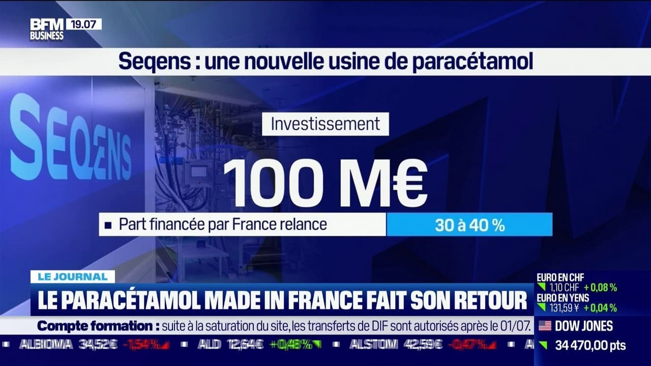 Le paracétamol made in France fait son retour