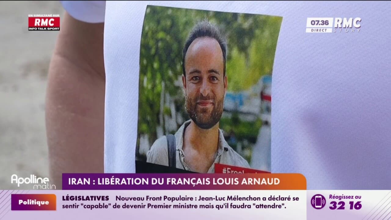 Iran : libération du Français Louis Arnaud