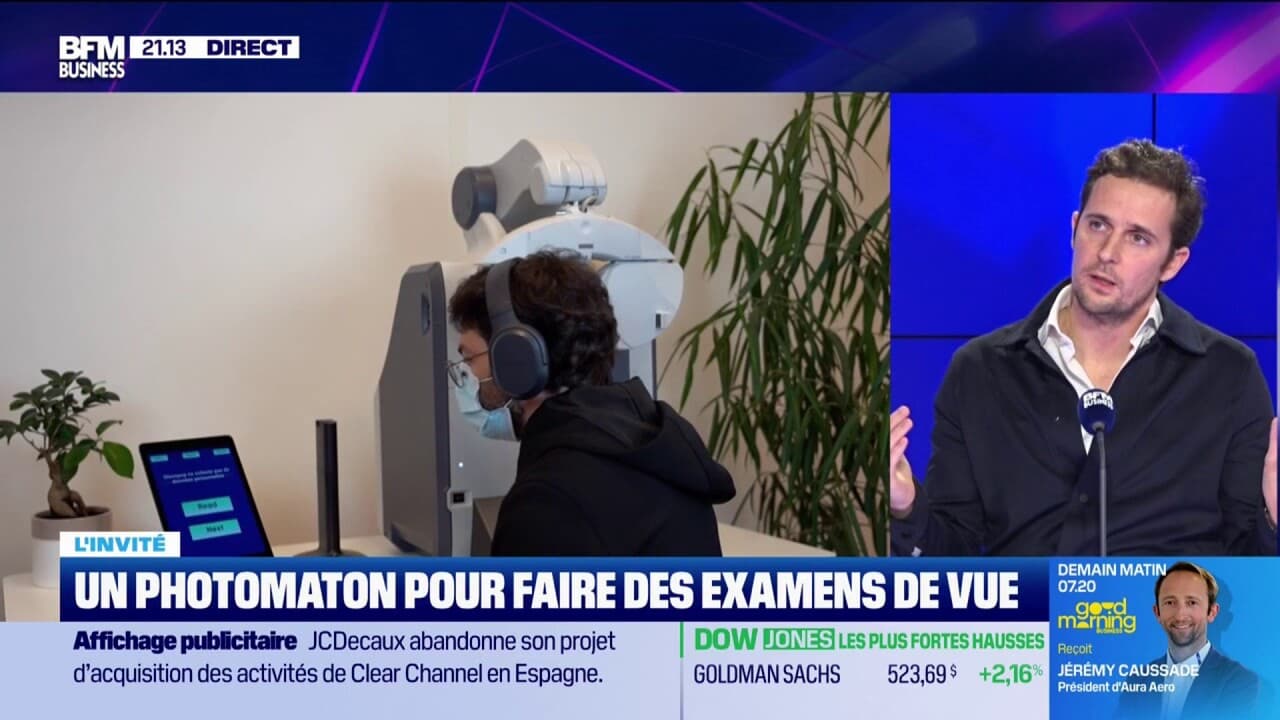 📸Glasspop, un photomaton pour faire des examens de vue