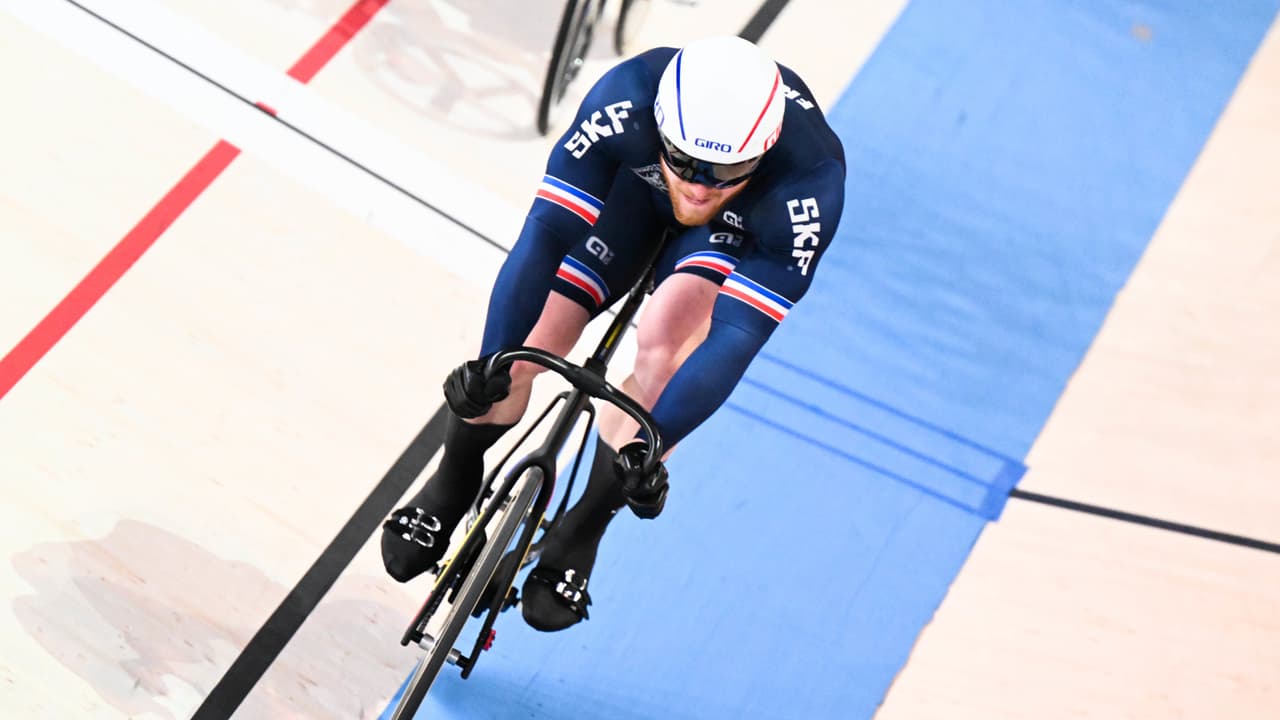 Cyclisme sur piste: la France en bronze en vitesse par équipe aux ...