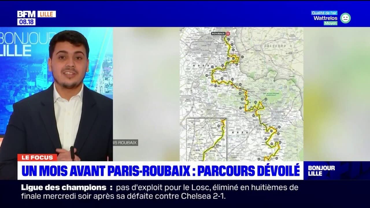 Paris-Roubaix: le parcours de la course dévoilé
