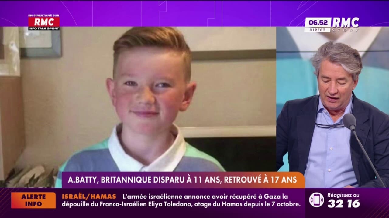 Racontez-nous - Alex Batty, Britannique disparu à 11 ans, retrouvé à 17 ans