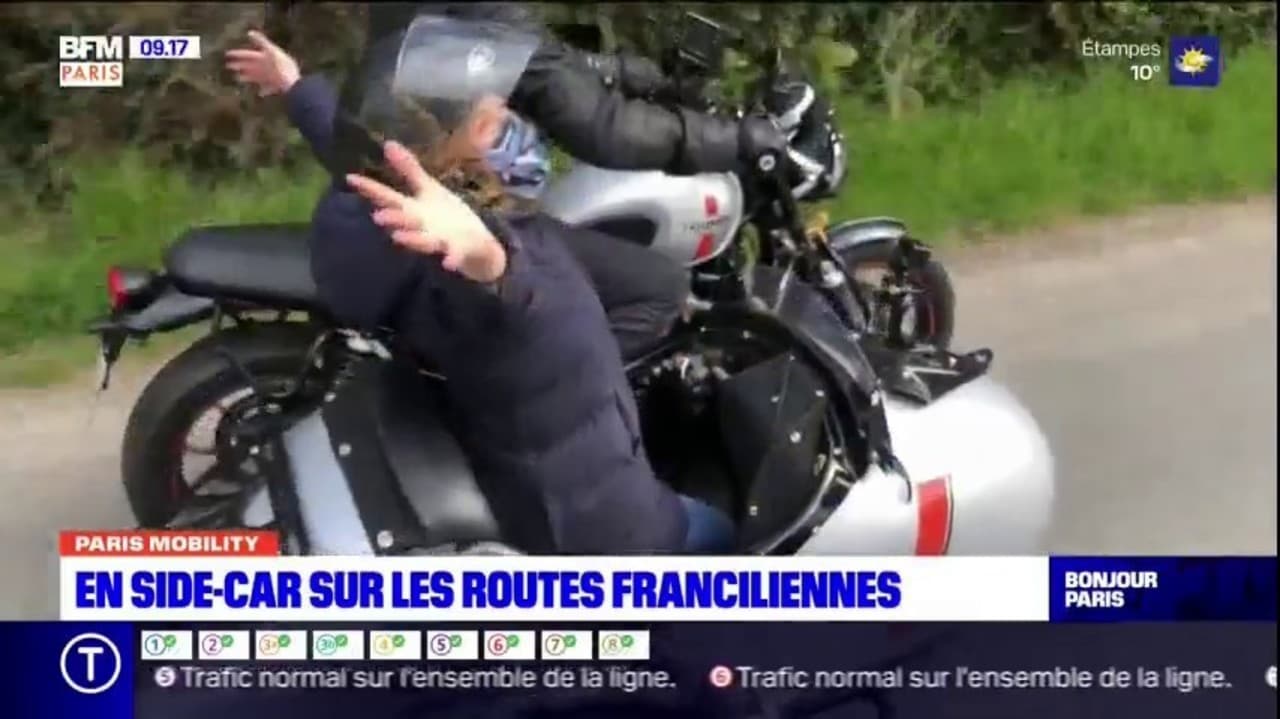 Paris Mobility : On a testé le side-car sur les routes d'IDF