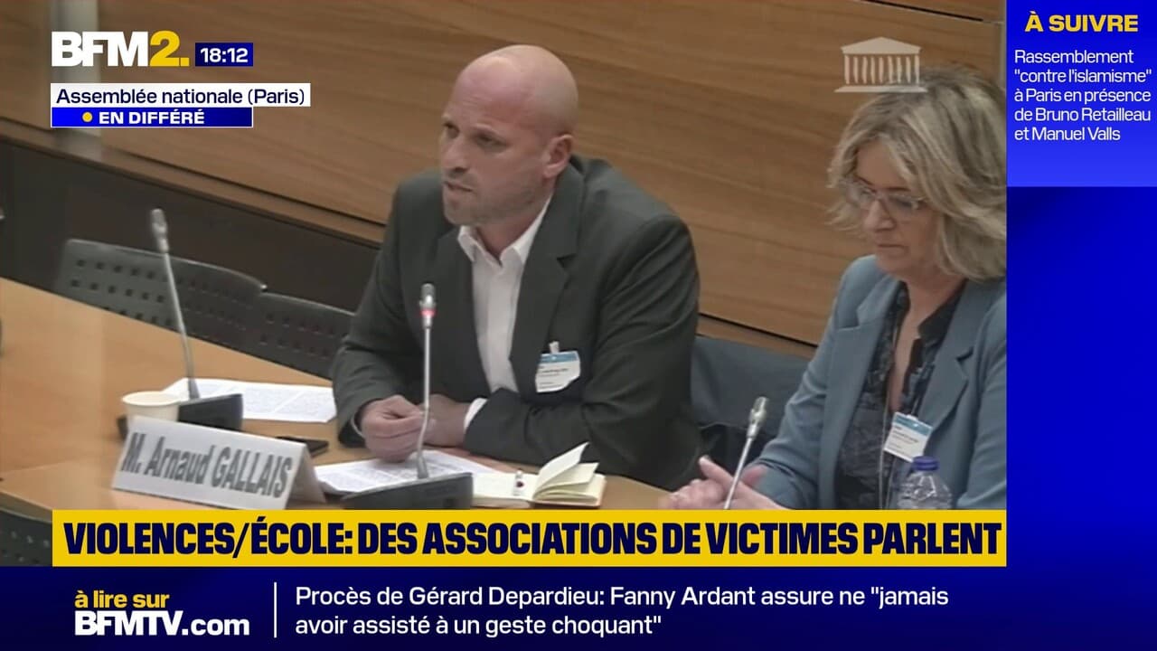Violences en milieu scolaire: Arnaud Gallais dénonce un "État de droit ...