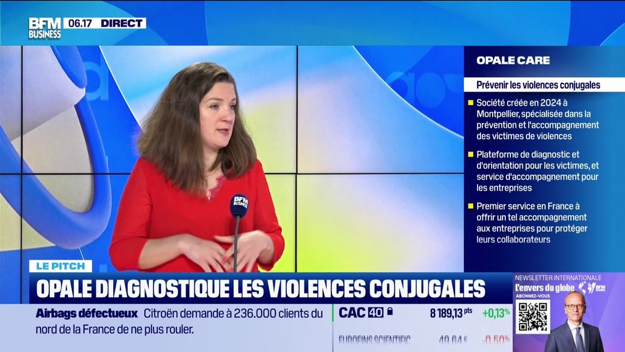 Le Pitch : Opale diagnostique les violences conjugales - 18/02