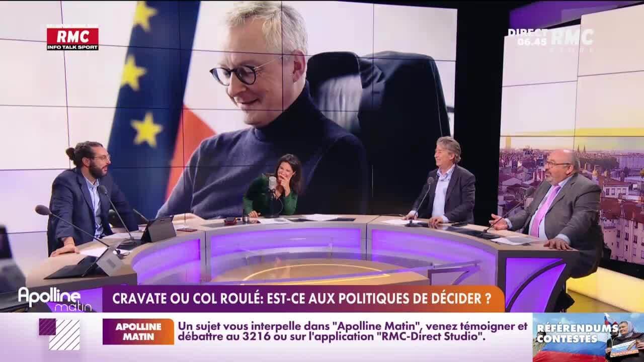 C'est votre avis : Cravate ou col roulé, est-ce aux politiques de ...