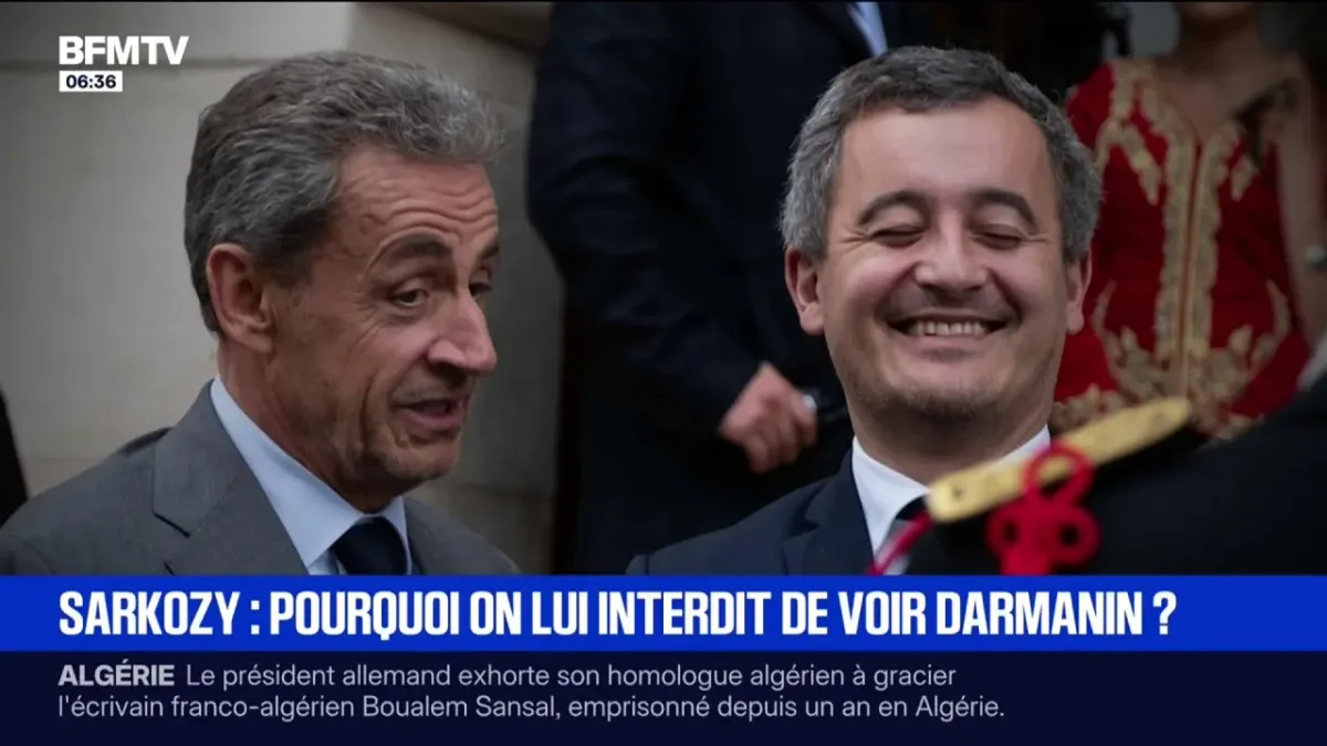 Après sa mise en liberté, Nicolas Sarkozy n'aura pas le droit d'entrer ...