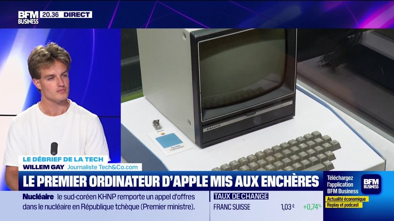 Le premier ordinateur d'Apple mis aux enchères - 17/07