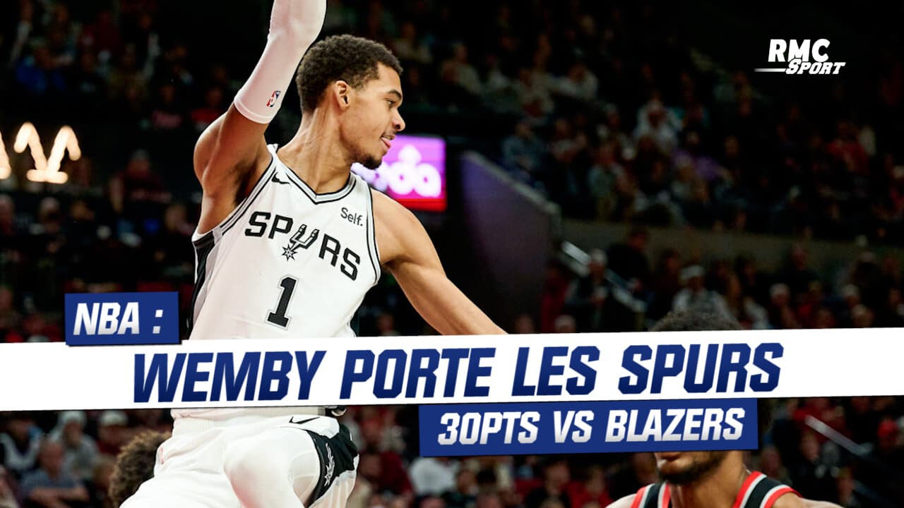 NBA : Wemby porte les Spurs qui retrouvent la victoire