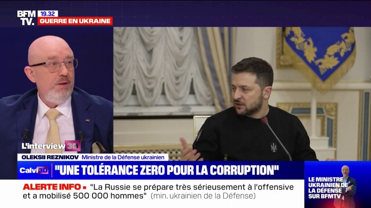 Oleksii Reznikov, ministre de la Défense ukrainien: "Je voudrais vivre ...