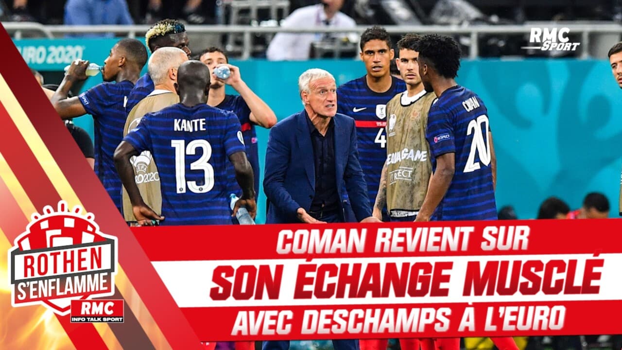 Équipe de France : Coman revient sur son échange musclé avec Deschamps ...
