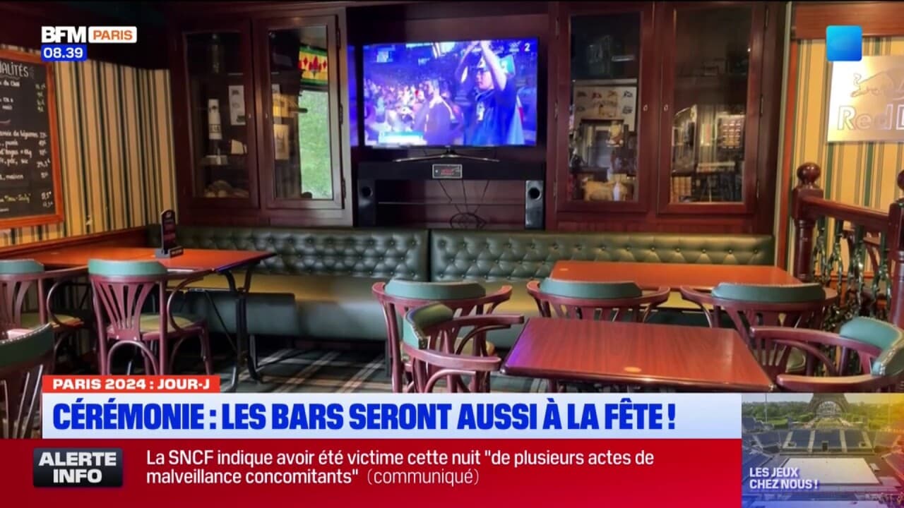 Cérémonie d'ouverture des Jeux: les bars seront aussi à la fête