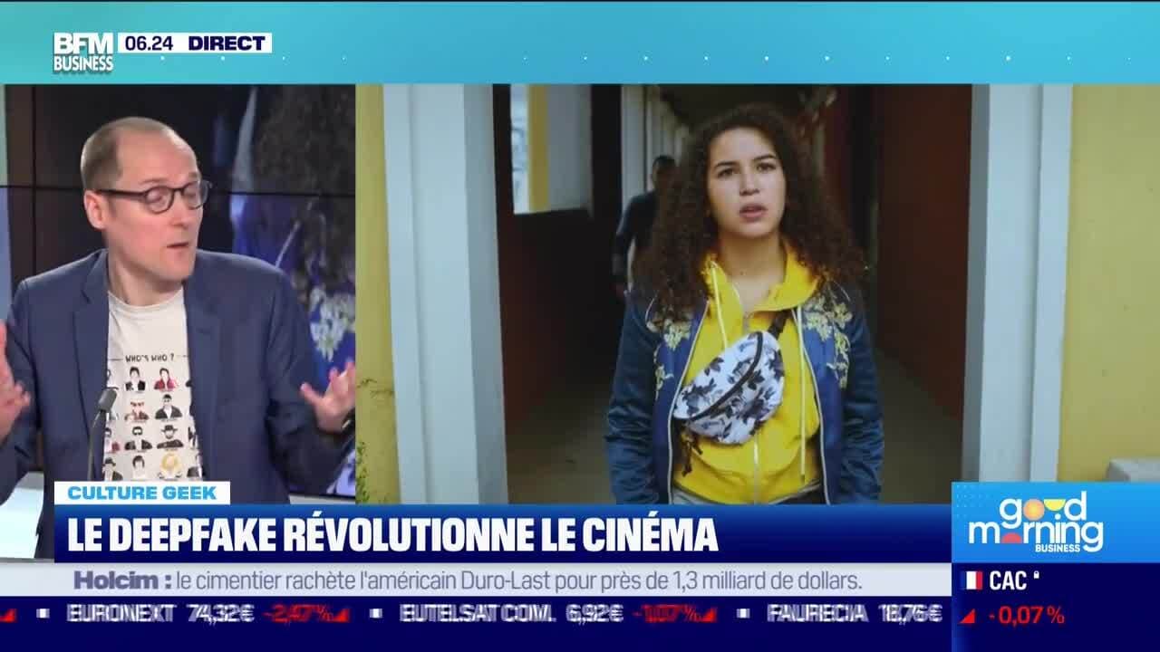 Culture Geek : Le deepfake révolutionne le cinéma, par Anthony Morel - 08/02