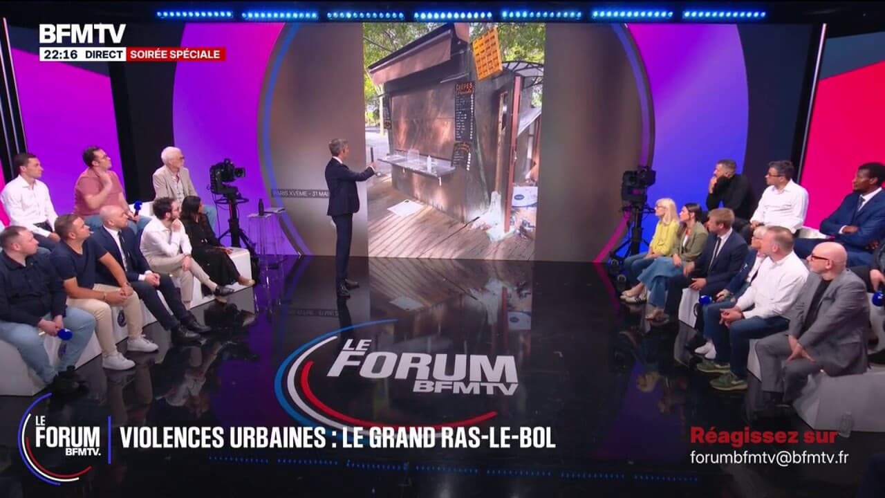 FORUM BFMTV - Violences urbaines après le sacre du PSG: "J'ai estimé ...
