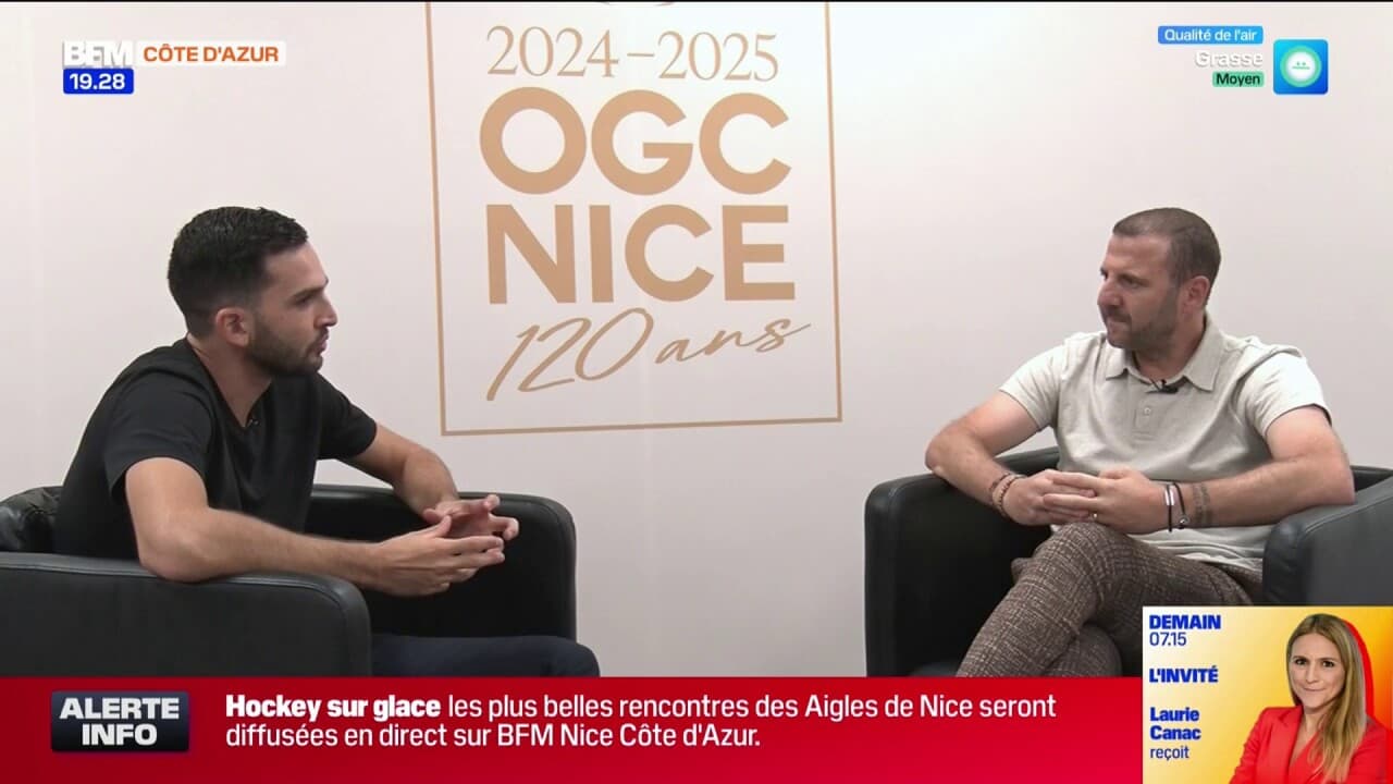 Kop Aiglons: les objectifs de Florian Maurice, directeur sportif de l'OGC Nice, pour la saison ...
