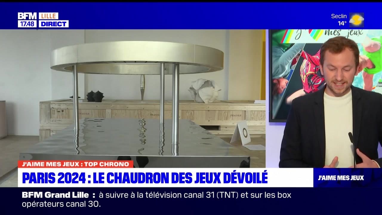 J'aime mes jeux du mercredi 8 mai - Paris 2024 : le chaudron des Jeux dévoilé