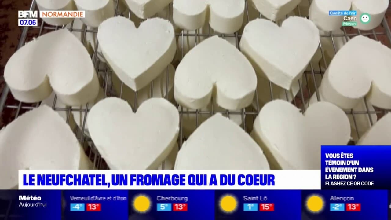 Seine-Maritime: le cœur de Neufchâtel, un fromage parfait pour la Saint ...