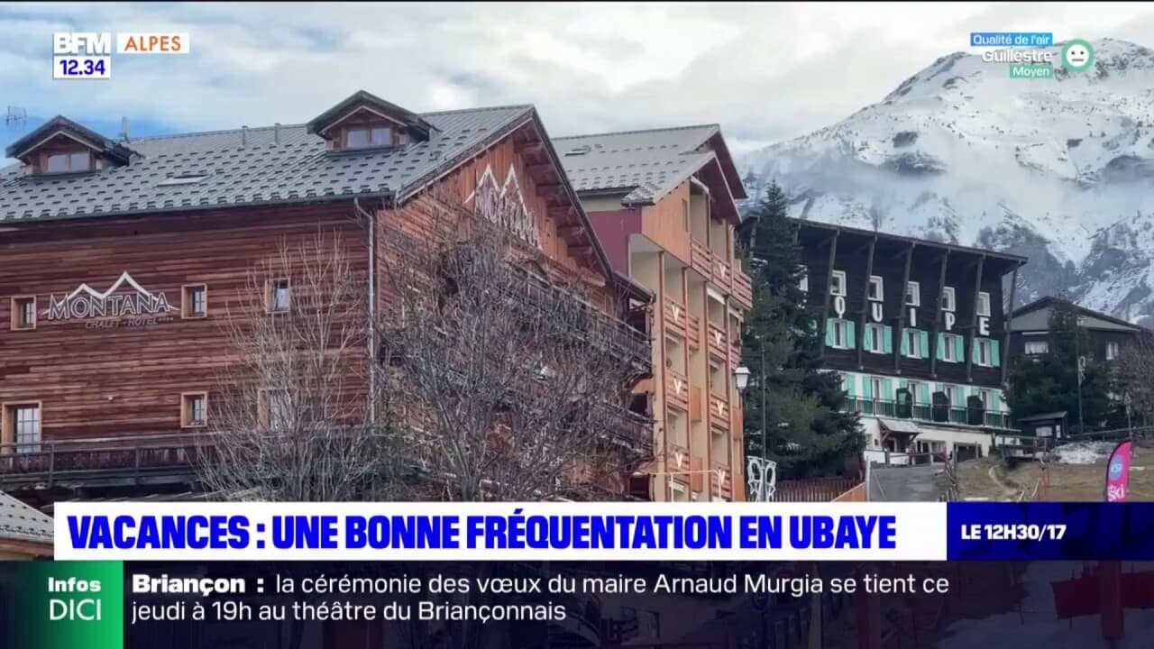 Vacances de Noël: une bonne fréquentation en Ubaye